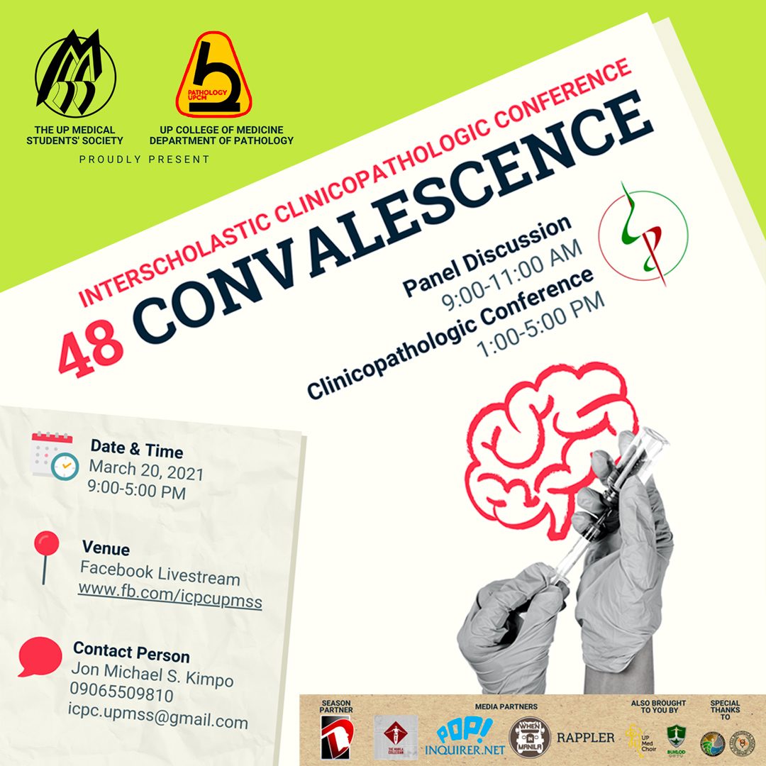 UP Medical Students' Society launches 1st virtual clinicopathologic ...