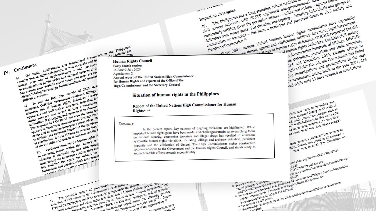 From UN reports to Congress: The many times 'red-tagging' was used