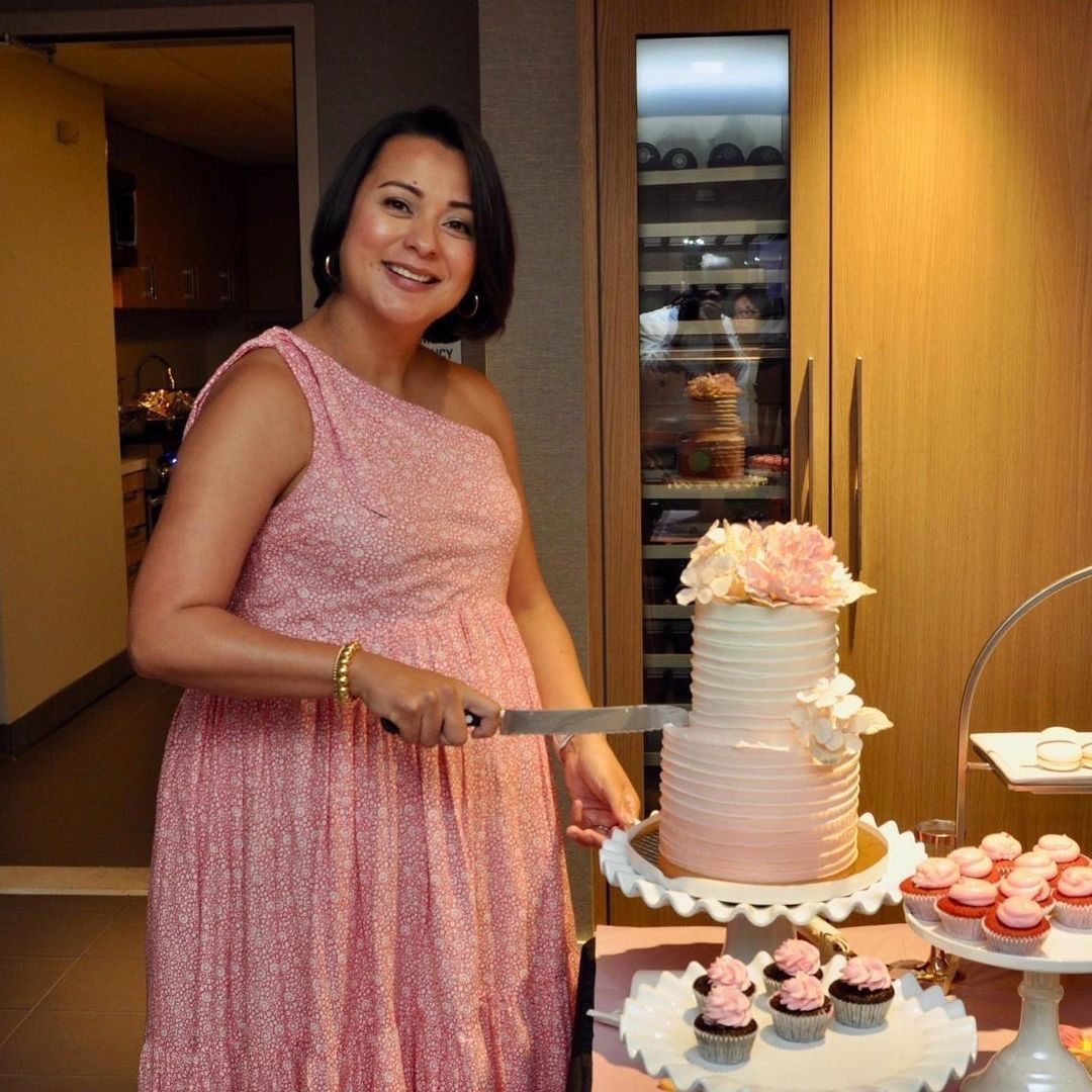 Beth Tamayo gives birth to baby girl