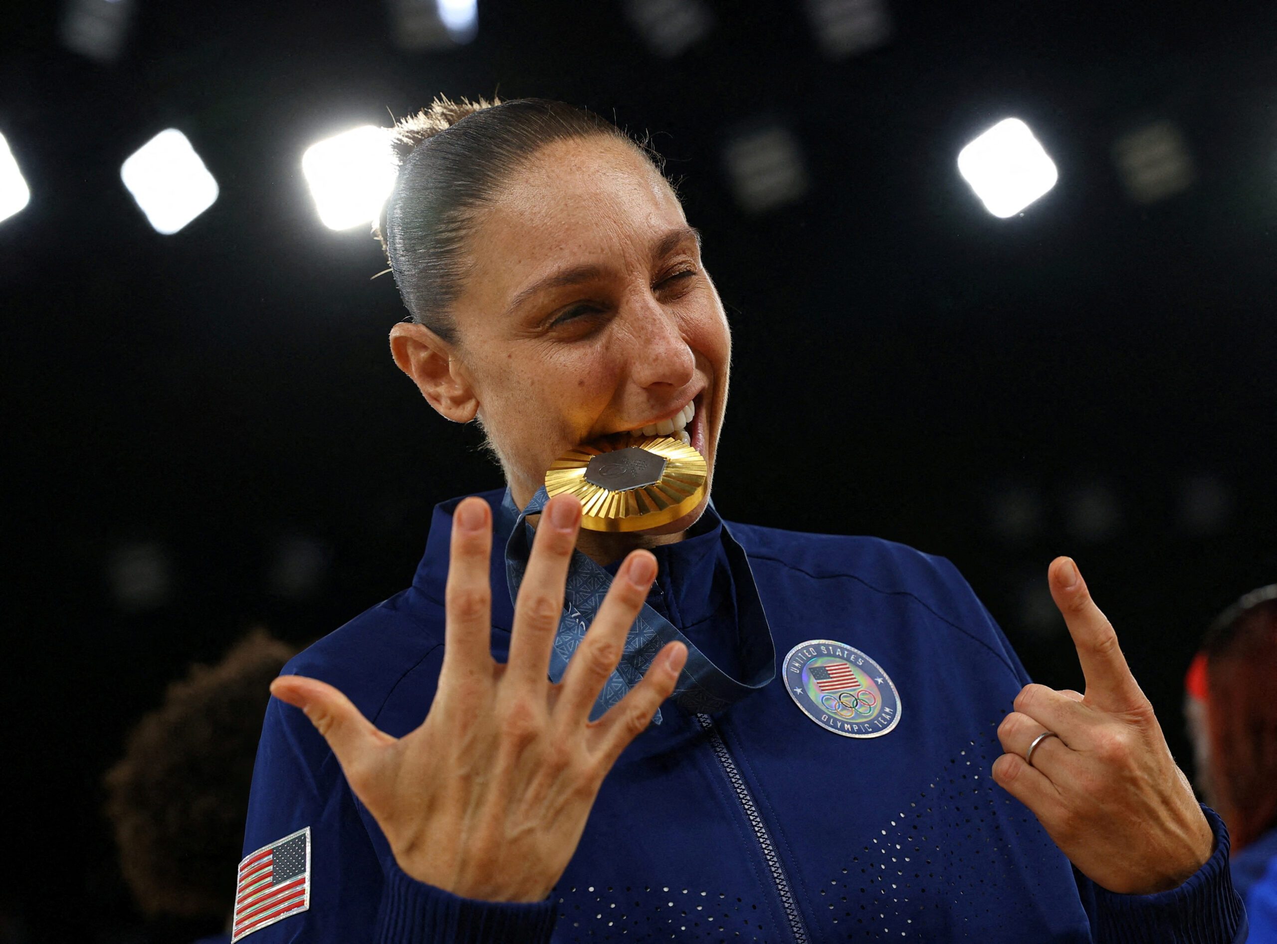 WNBA all-time leading scorer, six-time Olympic champion Diana Taurasi ...