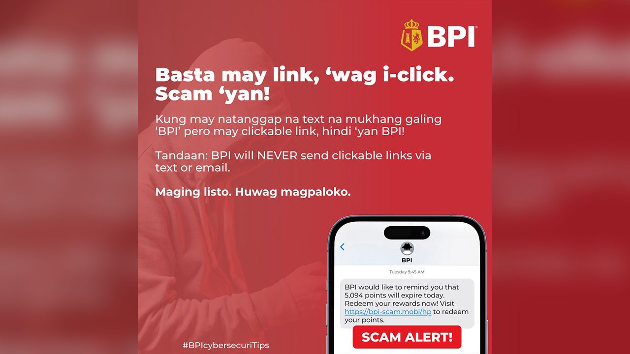 BPI reminds customers how to spot scams this holiday season