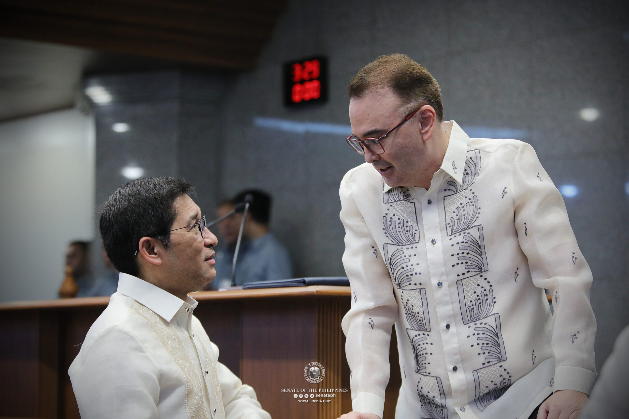New Senate Secretary Jose Luis Montales and his ties with the Cayetanos