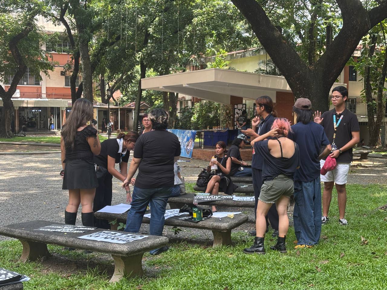 IN PHOTOS: Black armbands, walkout mark Ateneo graduation day after ...